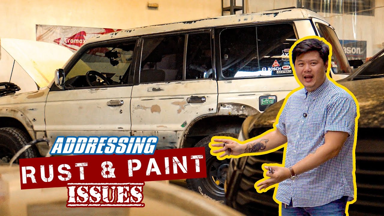 PAJERO RUST AND PAINT ISSUES - YouTube