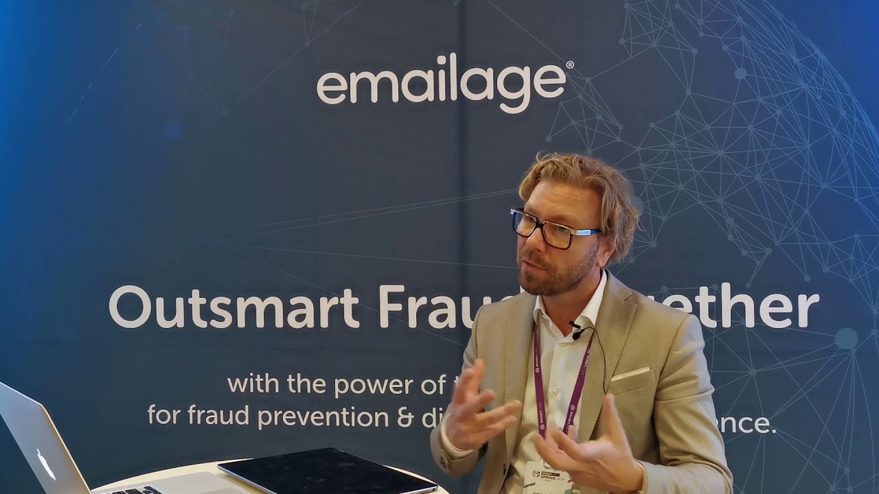 MoneyLive Spring 2019: interview with Pieter van Tienen, Emailage - YouTube