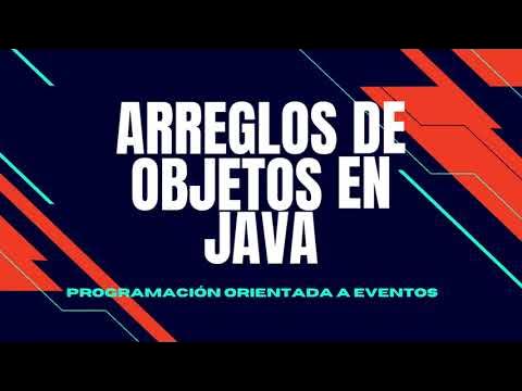 Java - Arreglos de objetos - YouTube