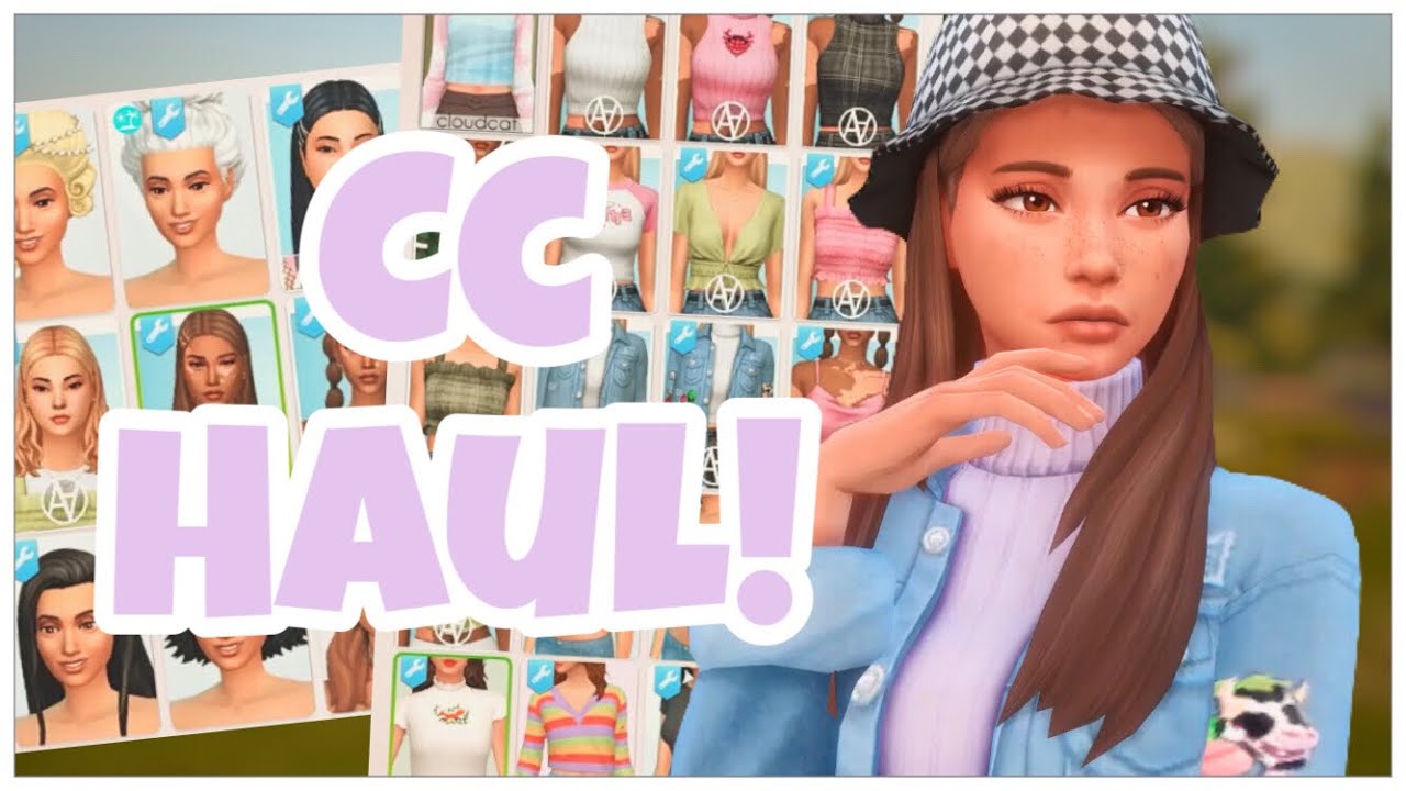 ⭐ MAXIS MATCH CC HAUL! | The Sims 4 Custom Content Haul + CC Links ...