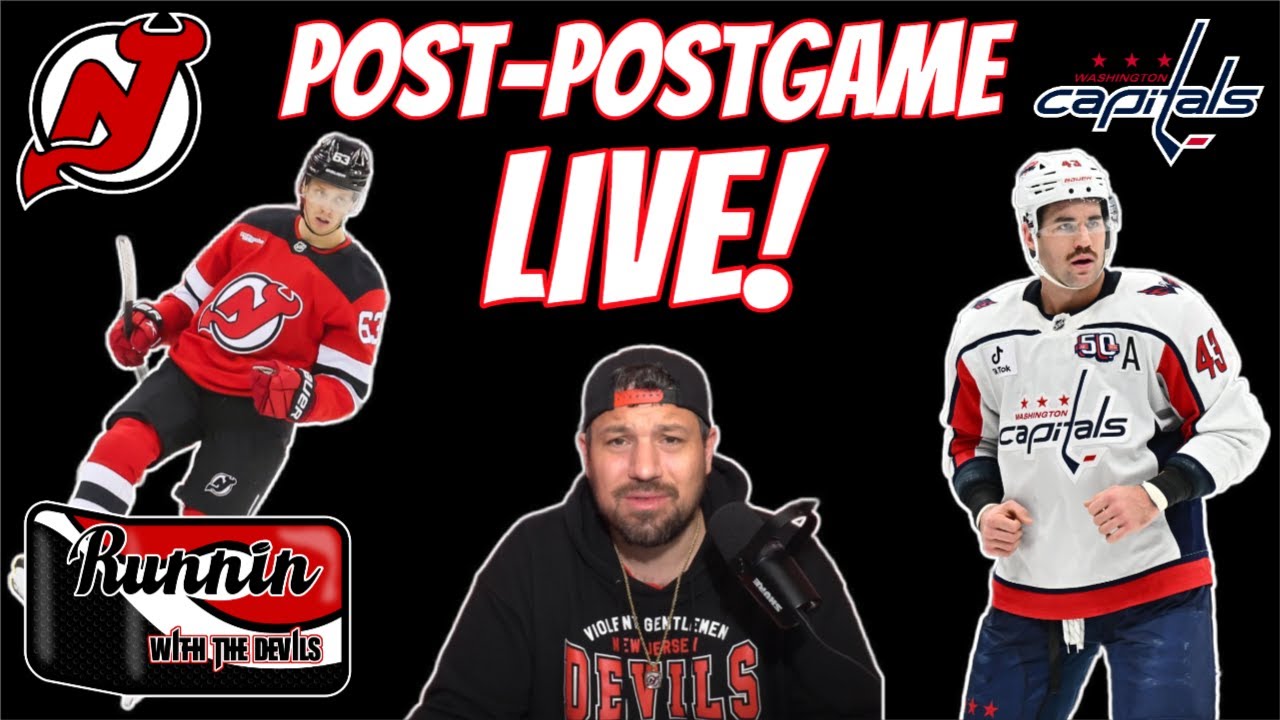 NJ Devils vs. Washington Capitals Post-Postgame LIVE! 11/23/24 - YouTube