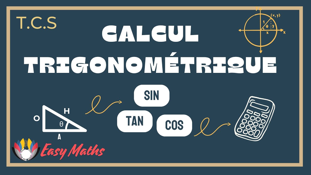Calcul trigonométrique (Unités de mesure des angles) - YouTube