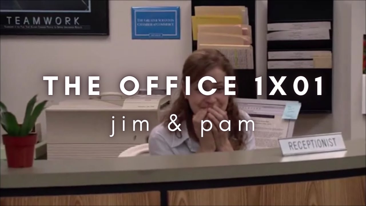 1x01 Jim and Pam Moment 4 - Jim's Jello Prank - YouTube