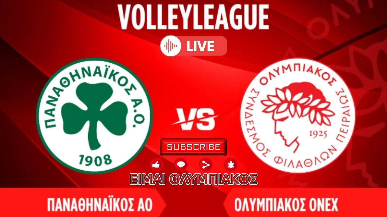 🔴 LIVE ΑΓΩΝΑΣ 🔴 BΟΛEI ΑΝΔΡΩΝ: ΠΑΝΑΘΗΝΑΙΚΟΣ - ΟΛΥΜΠΙΑΚΟΣ (07/05/2025) # ...