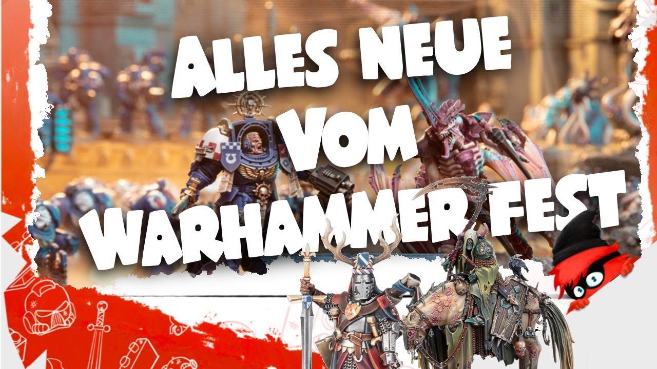 Alles Neue vom Warhammer Fest 2023! Eine Zusammenfassung - YouTube