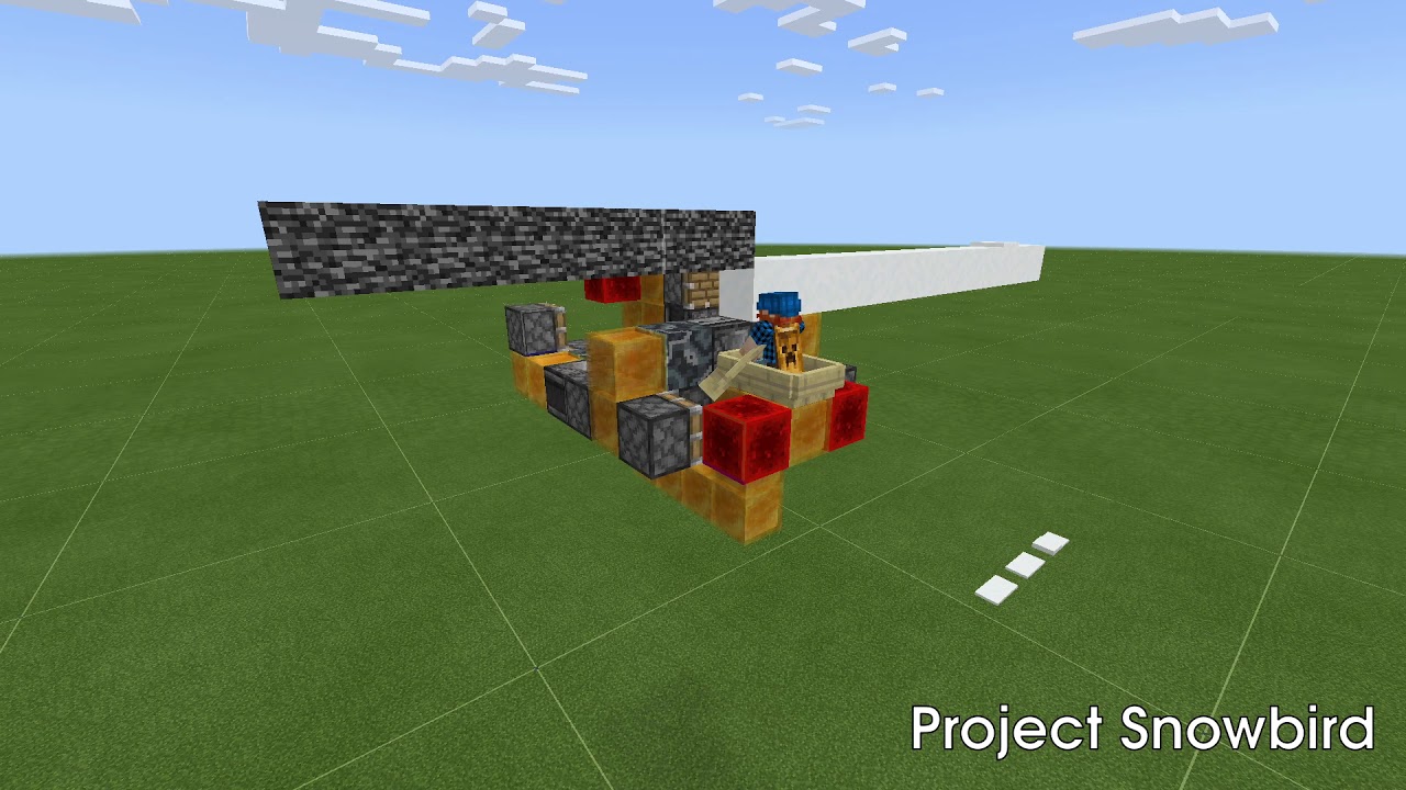 Minecraft Magic: Project Snowbird Bedrock Removal Prototype - YouTube
