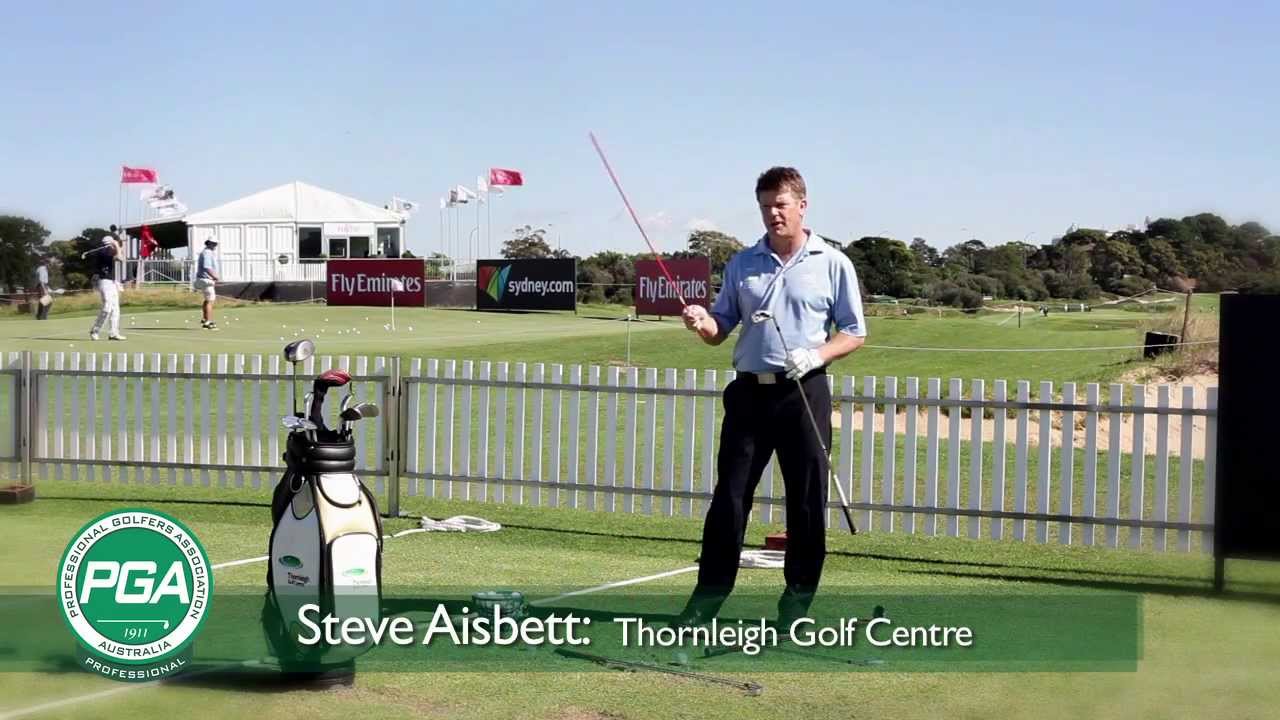 Improve your alignment on the range - YouTube