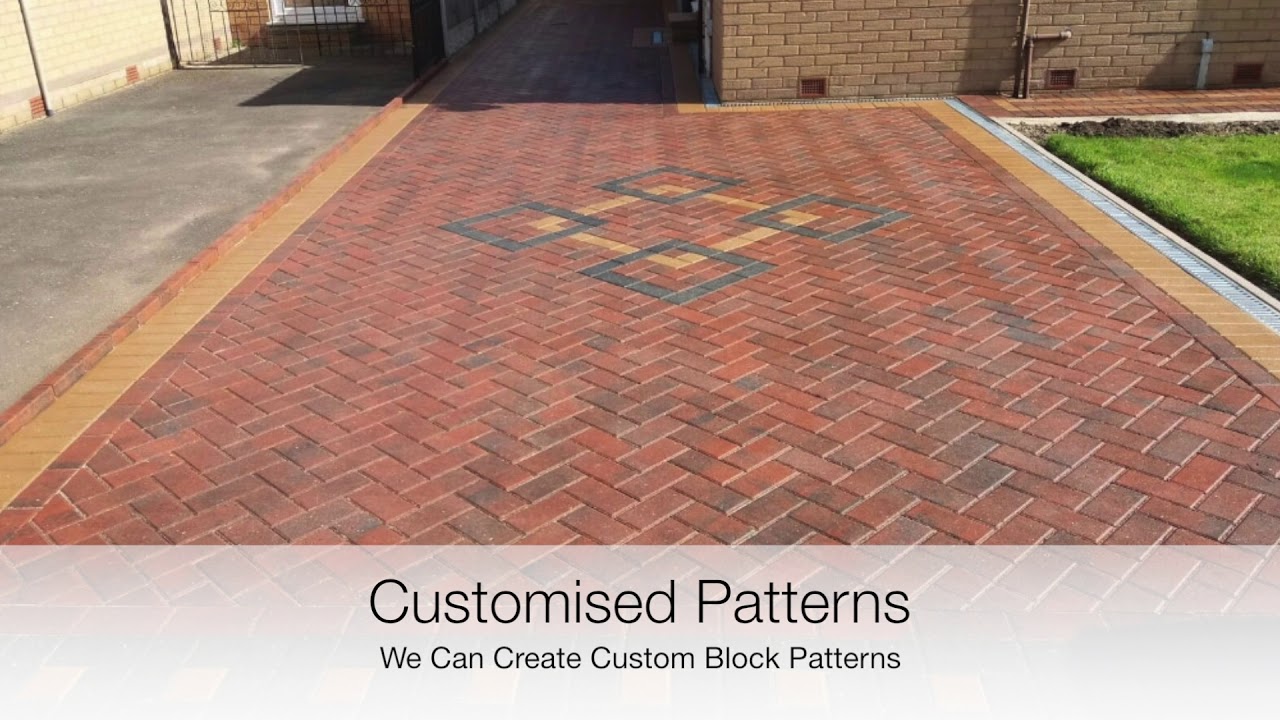 Block Paving Middlesbrough - Concrete Imprint Driveways - YouTube