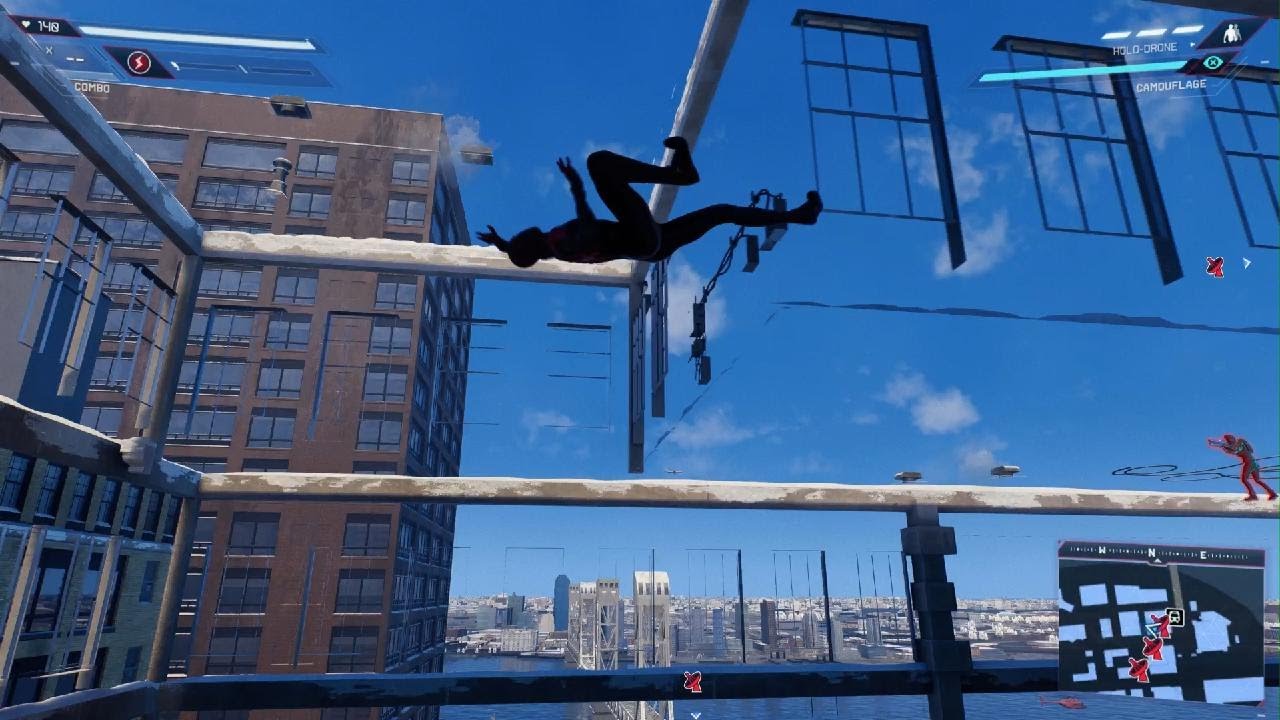 Spider-Man: Miles Morales Stuck Inside The Building - YouTube
