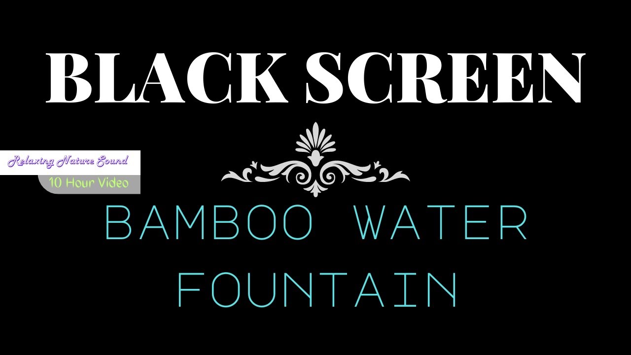 Calm Your Mind & Sleep With Relaxing Rain Sounds + Bamboo Water ...