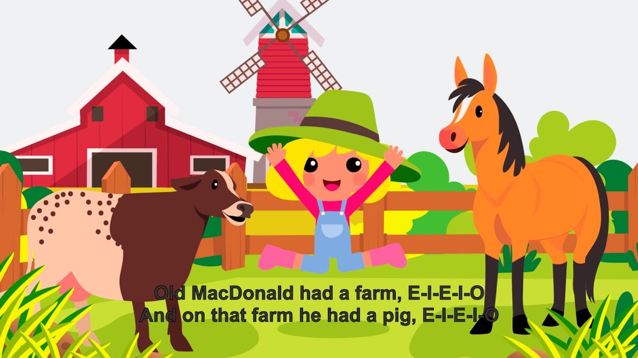 Old MacDonald Had A Farm - Kids songs Nursery Rhymes Super Simple Songs ...