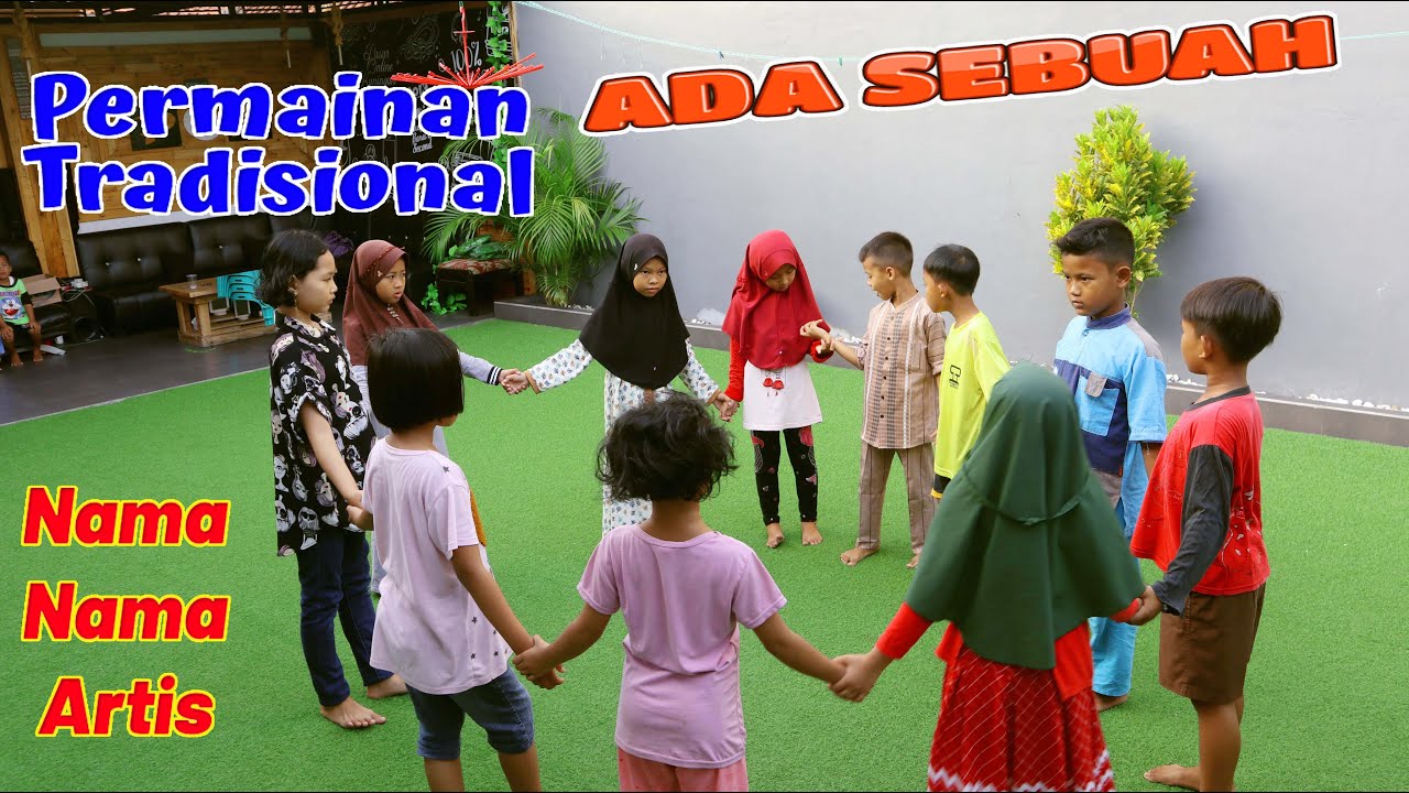 Permainan ada sebuah, nama-nama artis ~ Permainan Tradisional - YouTube