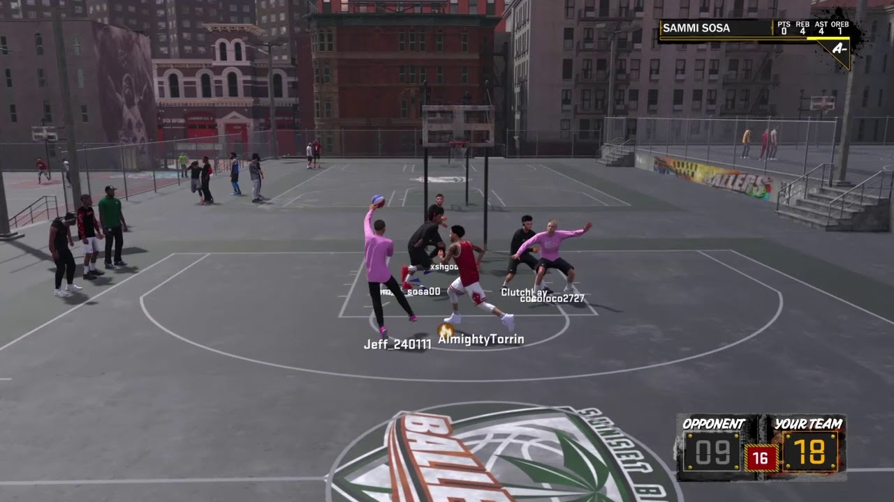 NBA 2K18 MyPark 6'7 Shot Creator Sharpshooter BEST BUILD - YouTube