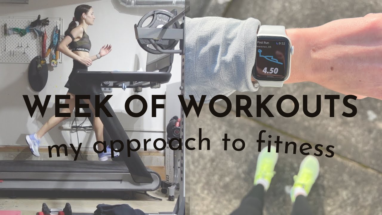 WEEK OF WORKOUTS | Creating a Running Focused, Balanced Fitness Routine ...