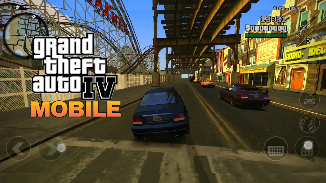 GTA SA android REMASTERED with GTA 4 graphics mod - YouTube