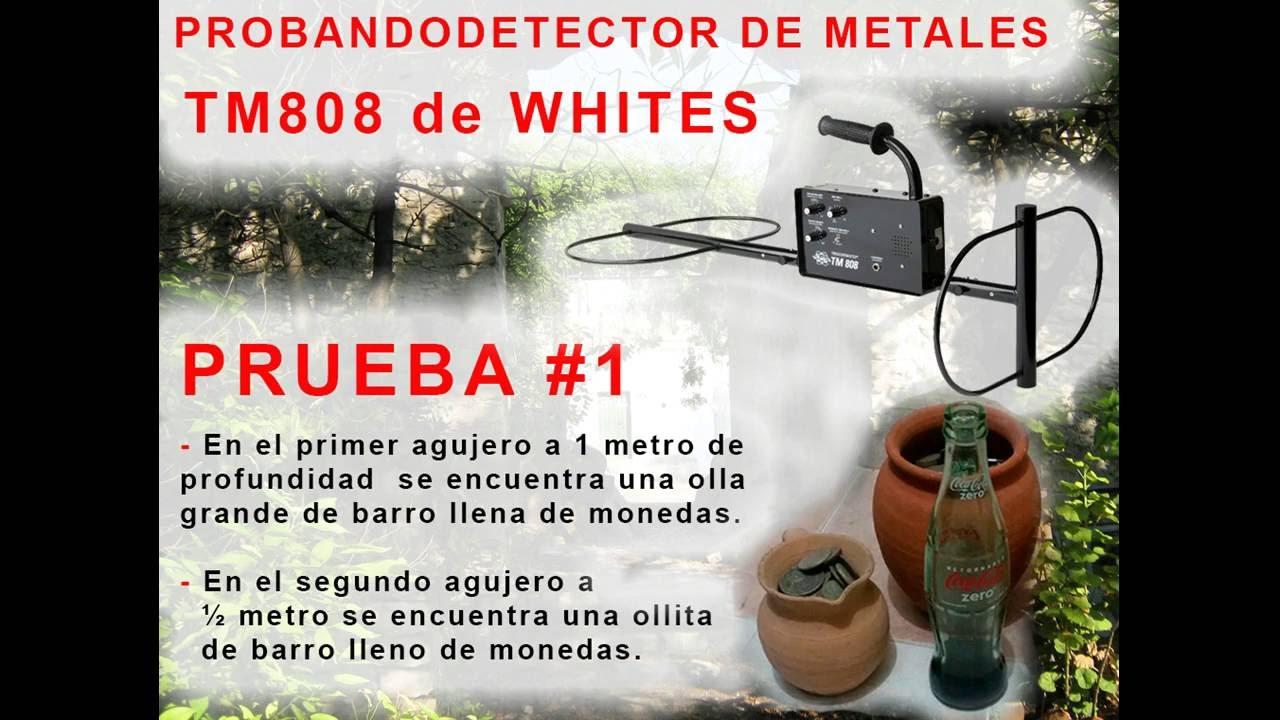 Probando TM 808 de Whites en Campo de Pruebas - YouTube