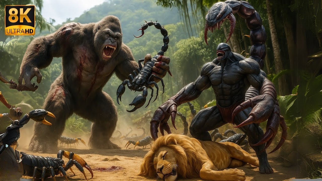KINGKONG2025: KINGKONG VS. SCORPION MAN and Giant Scorpions: The ...