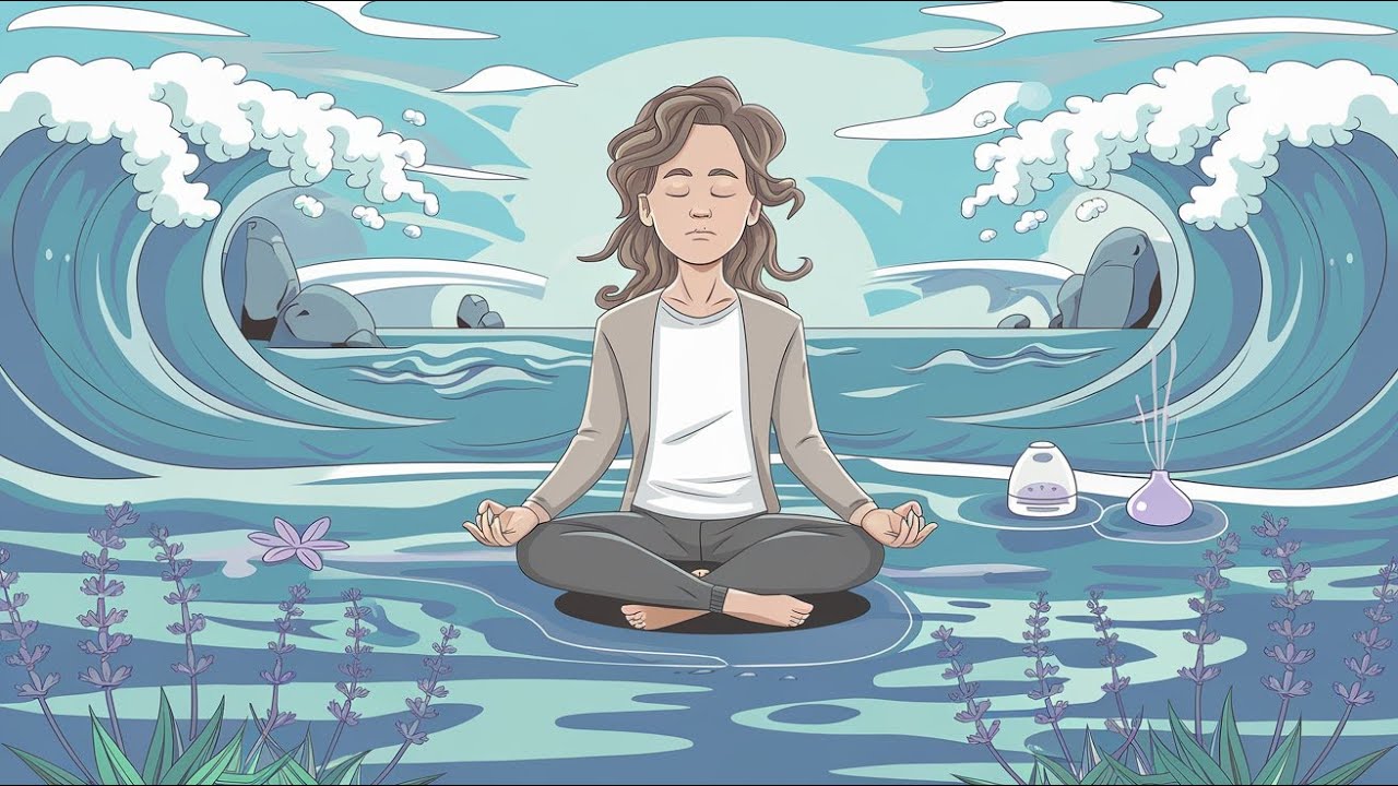 Lunch break relaxation Sound Bath | Release & Receive | Ocean Sounds ...