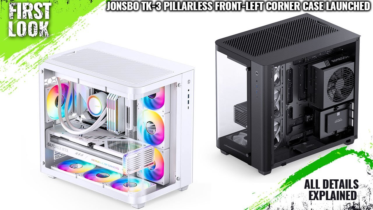 Jonsbo TK-3 Pillarless Front-left Corner Case Launched - Explained All ...