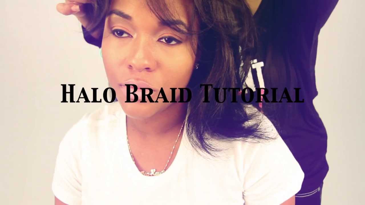 How To: Halo Braid Tutorial - YouTube