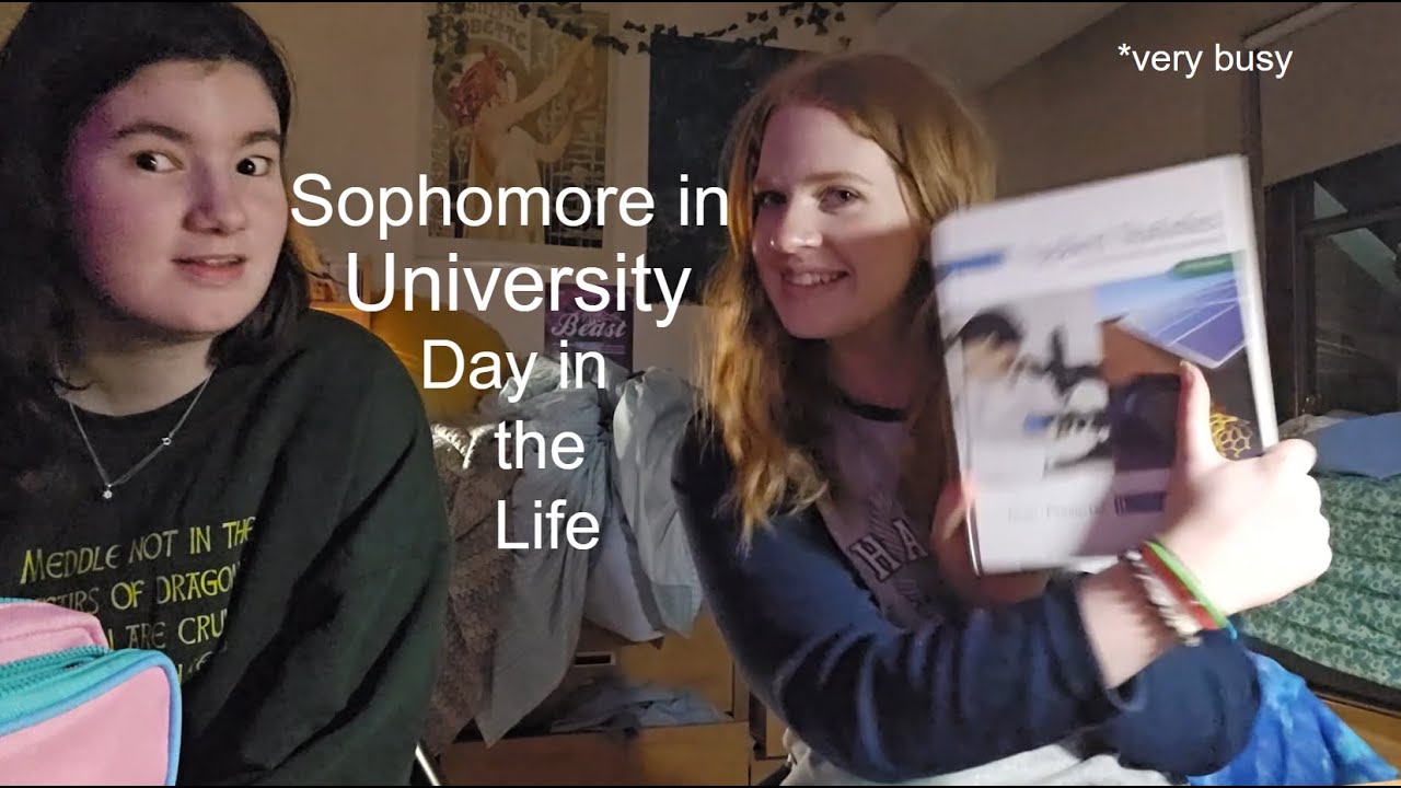 college day as a sophomore | day in the life - YouTube