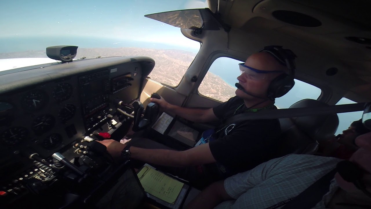 VOR Practice Approach into AVX - YouTube