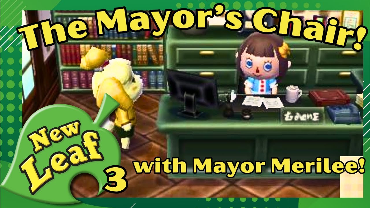 A Visit From the Former Mayor! | Animal Crossing New Leaf Ep 3 - YouTube