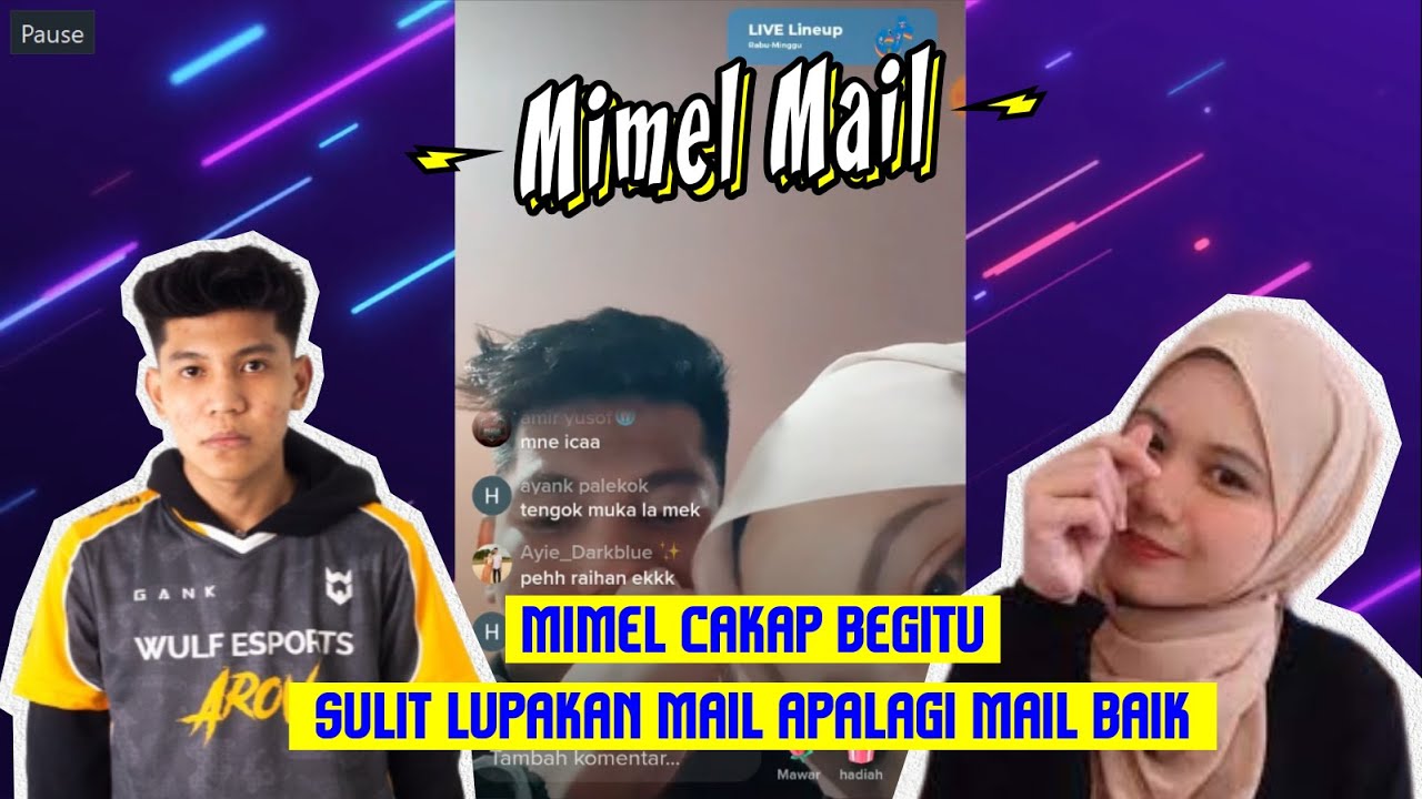 MIMEL LIVE TIKTOK - MIMEL NYANYI BEGITU SULIT LUPAKAN MAIL APA LAGI ...