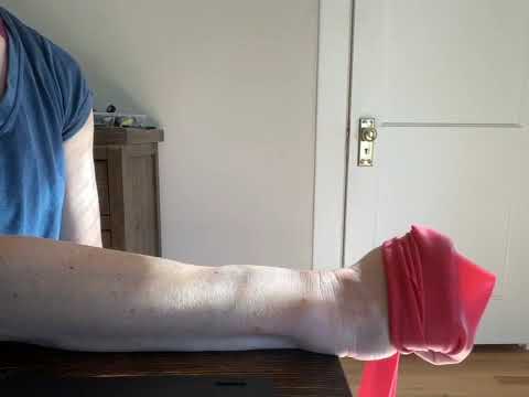 Wrist flexion and extension strengthening - YouTube