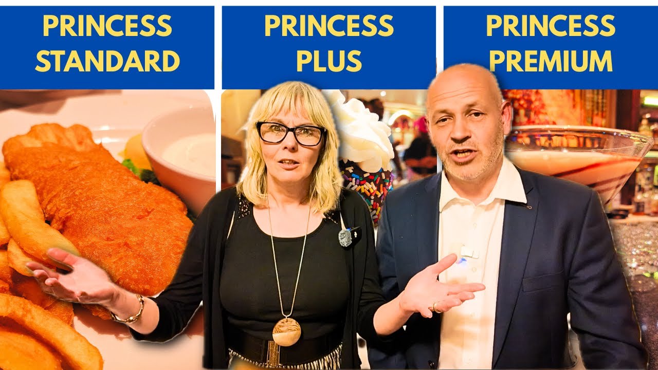 Princess Cruises Packages EXPLAINED: Standard vs Plus vs Premier – What’s REALLY Worth It? - YouTube