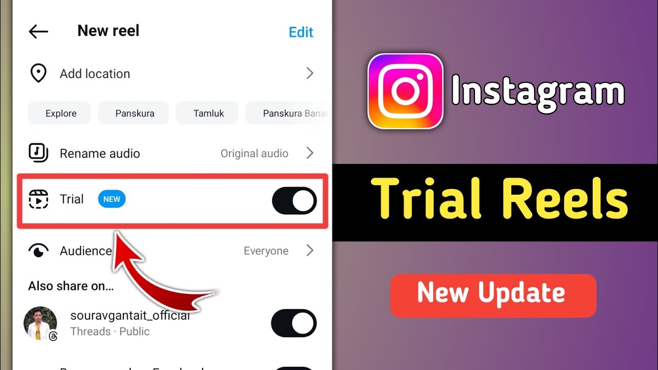 Instagram Trial Reels New Update Features | What is Instagram Reels ...