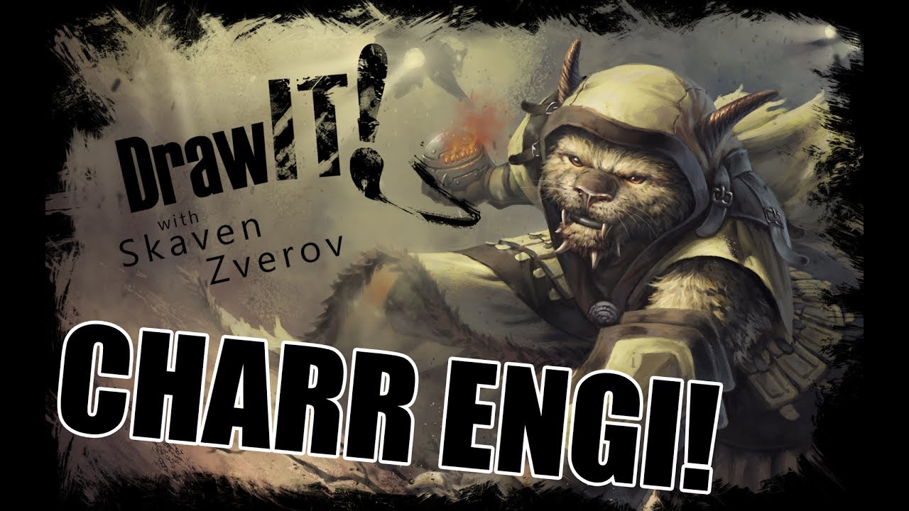 DrawIT! Episode 7 - Guild Wars 2 Fan Art - Charr Engineer! - YouTube
