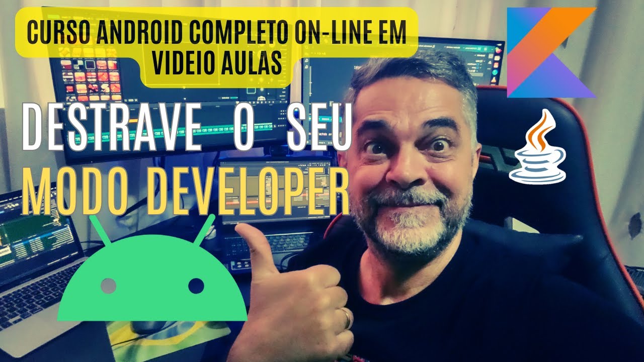 Destrave o seu Modo Developer no Curso Android 100% on-line em Video Aulas do Professor Maddo ...