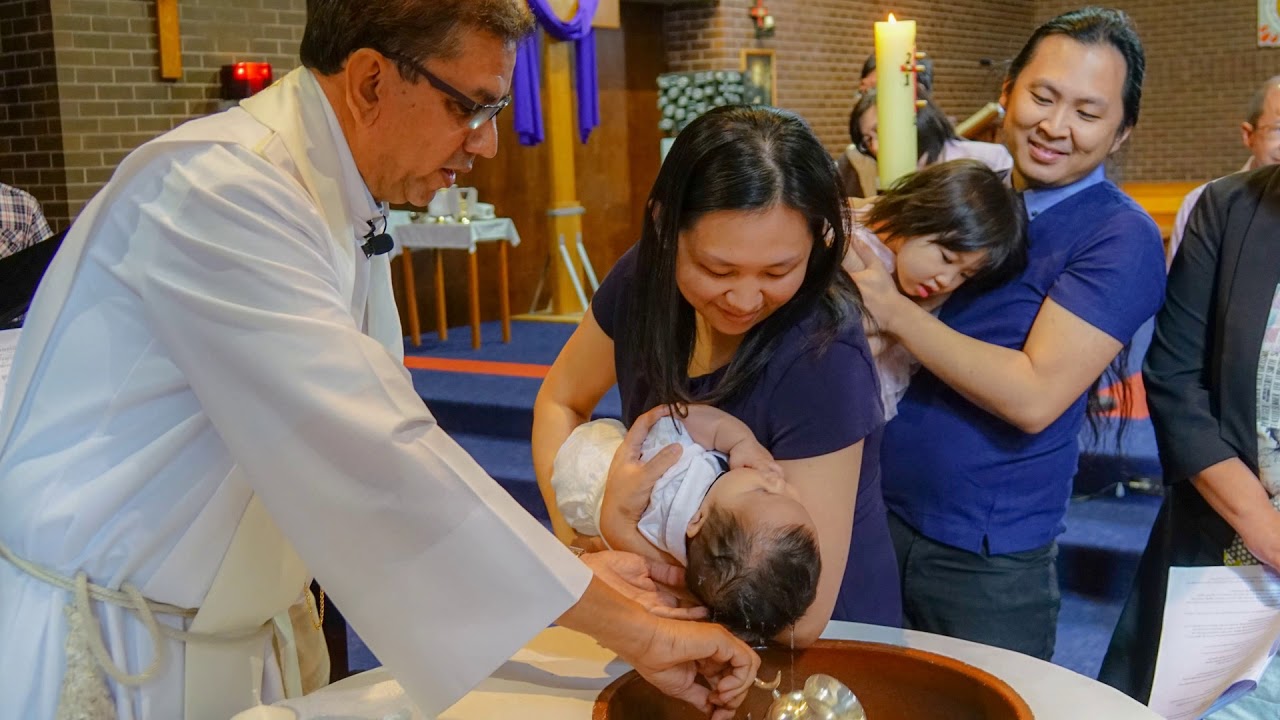Ezra's baptism - YouTube