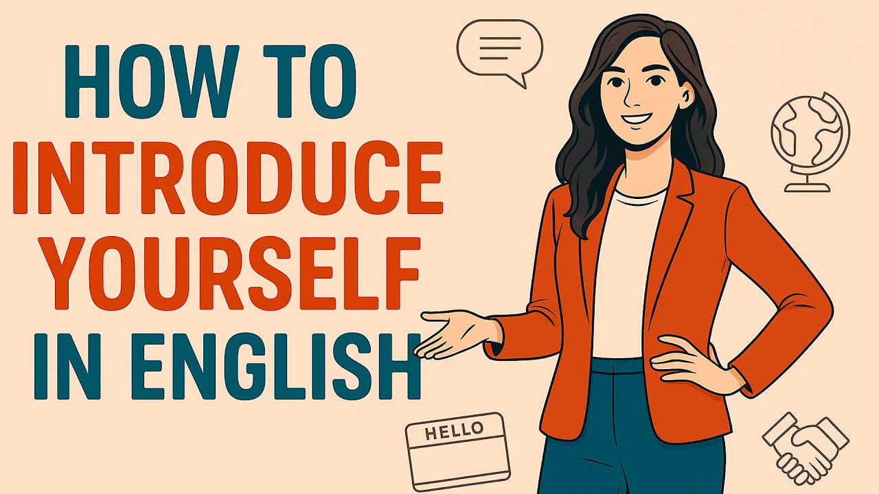How to Introduce Yourself in English | Real Conversation Practice ...