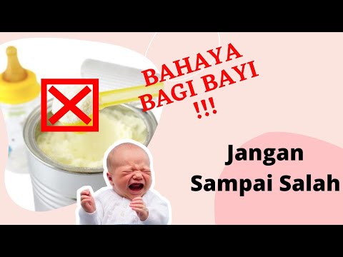 Cara Membuat Susu Formula Dengan Baik Dan Benar || Tips Merawat Anak