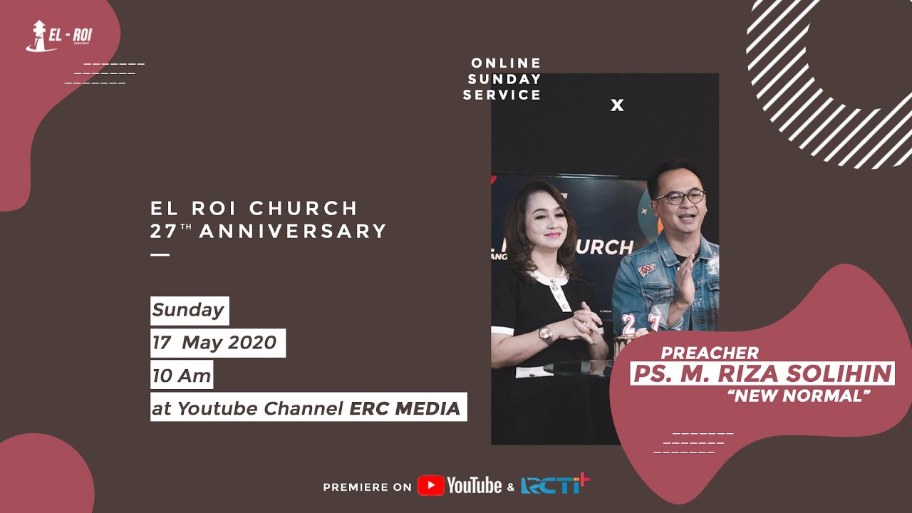 TIDAK NORMAL LAGI ~ PDT. M. RIZA SOLIHIN | Ibadah Online | 27 Mei 2020 ...