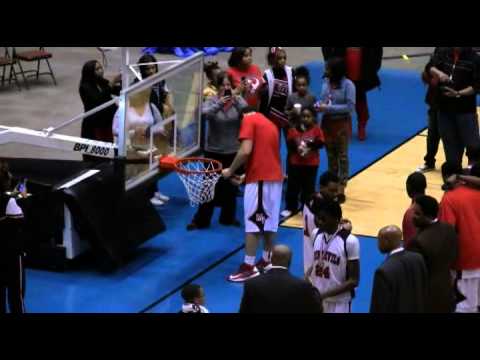 Red Devil Basketball Team District Champs Presentation - YouTube