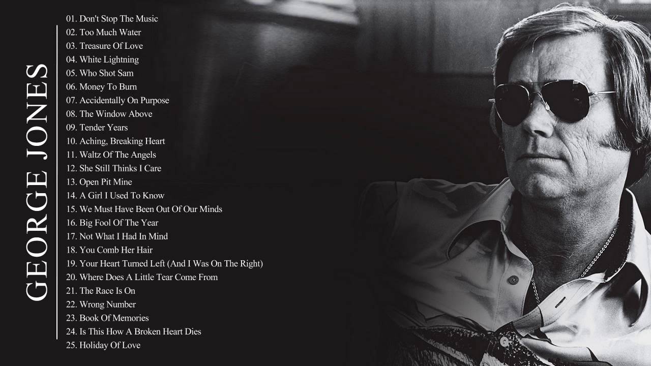 The Best Of George Jones | George Jones Greatest Hits - YouTube