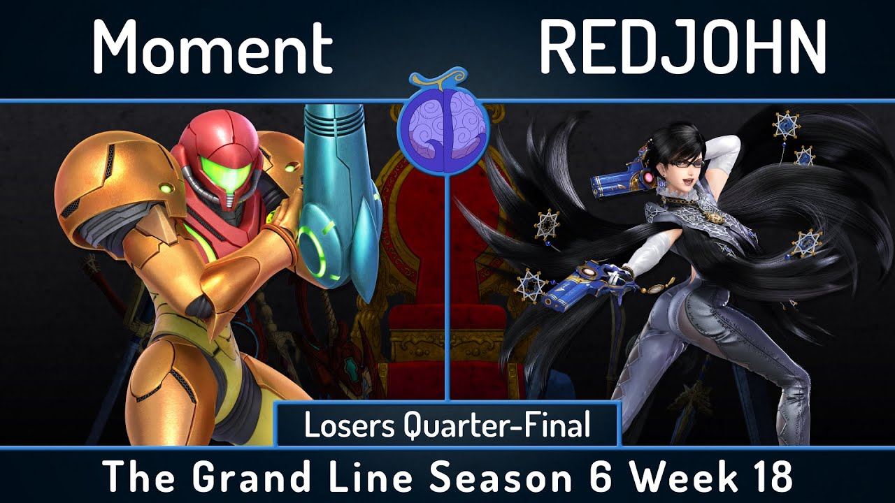GL S6W18 | Moment (Samus) vs REDJOHN (Bayonetta) | Losers Quarters | SSBU Smash Ultimate - YouTube