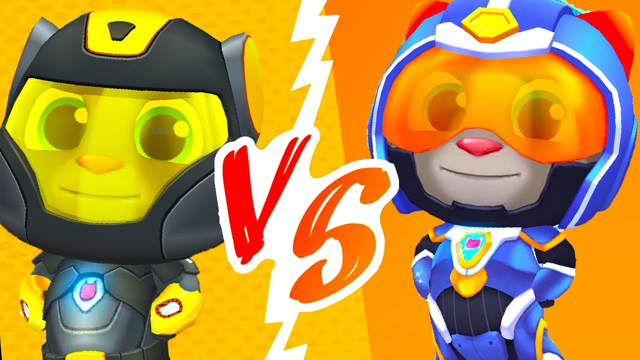 Talking Tom Hero Dash Black Jet Tom , Super Trooper Tom. - YouTube