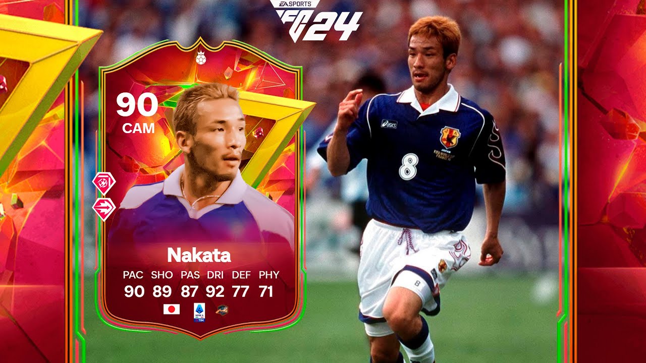 TIRO COLOCADO PERFECTO!!! REVIEW HIDEOSHI NAKATA HEROE GOLAZO EN ...