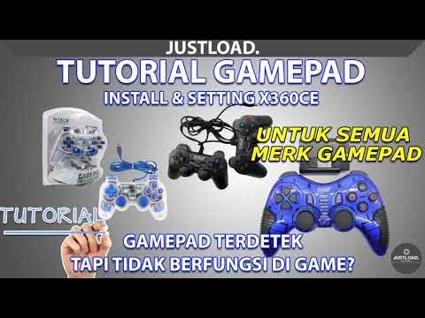 TUTORIAL SETTING GAMEPAD SEMUA MEREK! TERBARU TERMUDAH TERSIMPEL! DRIVER GAMEPAD X360CE WITH ...