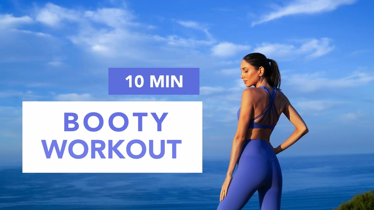 10 Min Booty Workout No Jumps No Equipment Home Workout Youtube