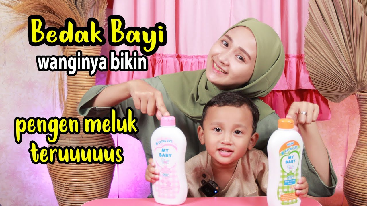 REVIEW Bedak MY BABY, Mana Yang Paling Wangi?? - YouTube