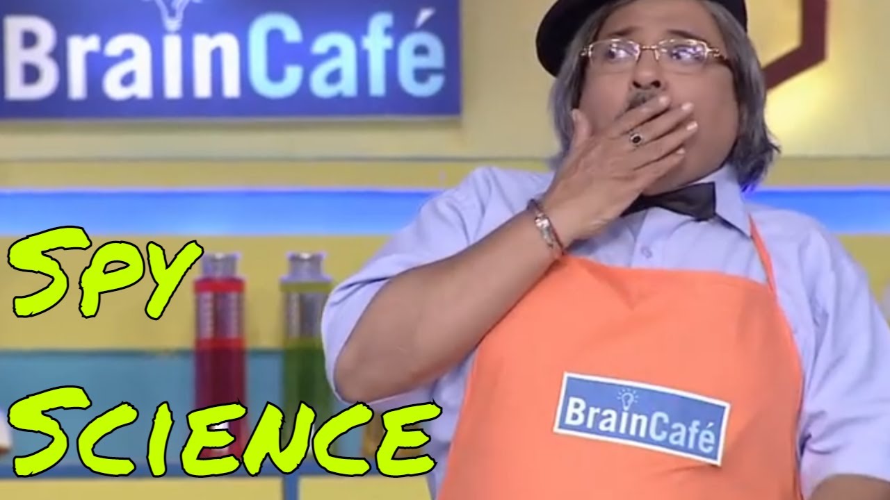 Spy Science - Simple Science Experiments - Science with Brain cafe ...