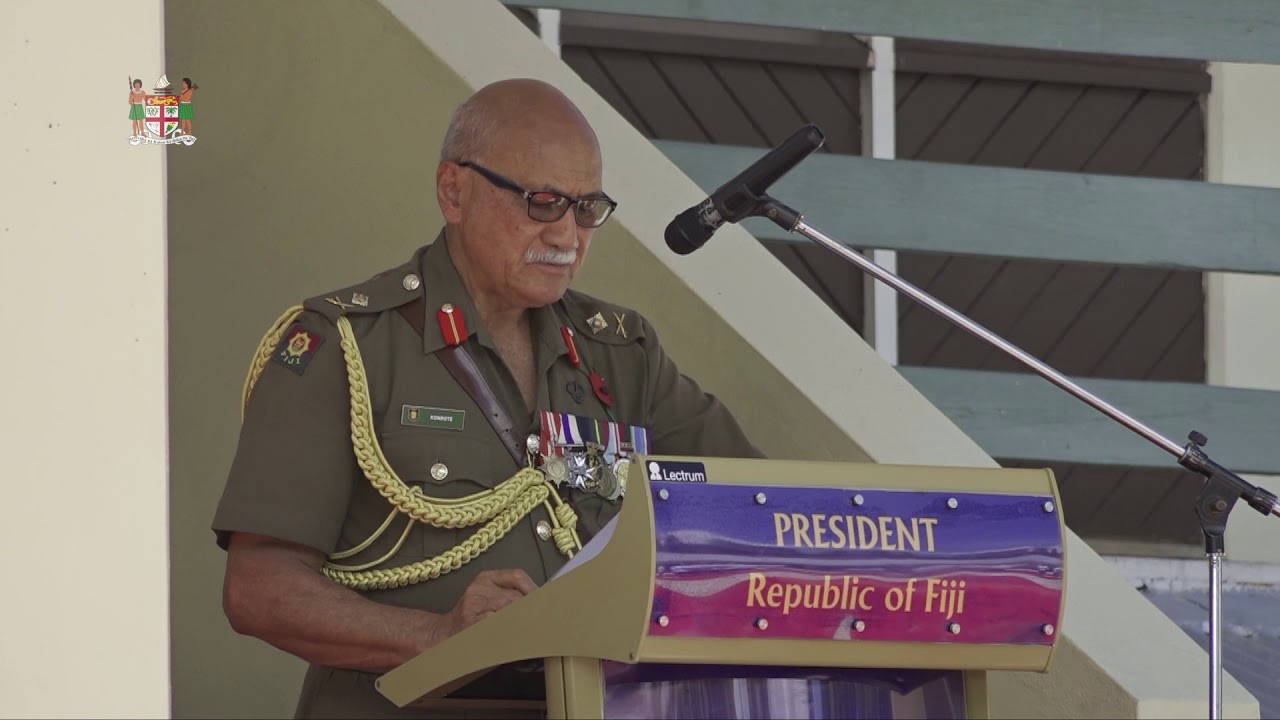 Fijian President bestows the 50th Independence Anniversary Medals - YouTube