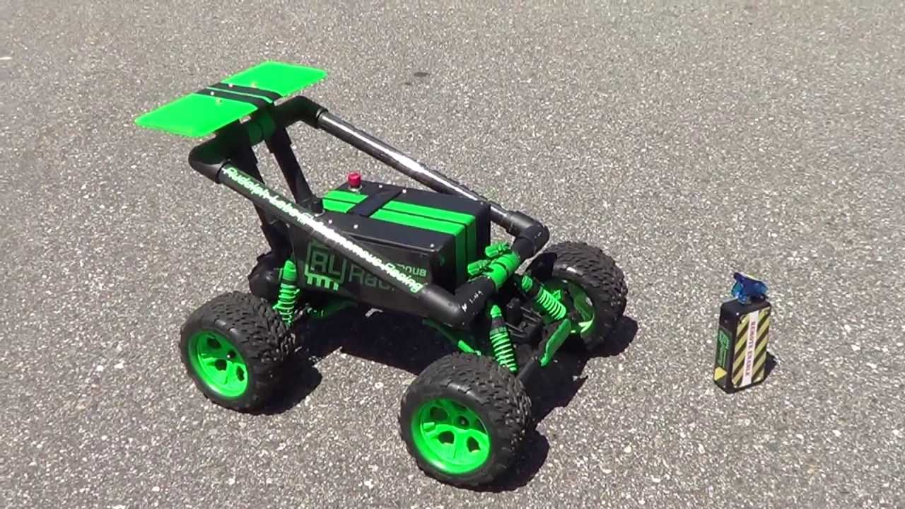 Autonomous Baja Racer - Test #1 [Rudolph Labs] - YouTube
