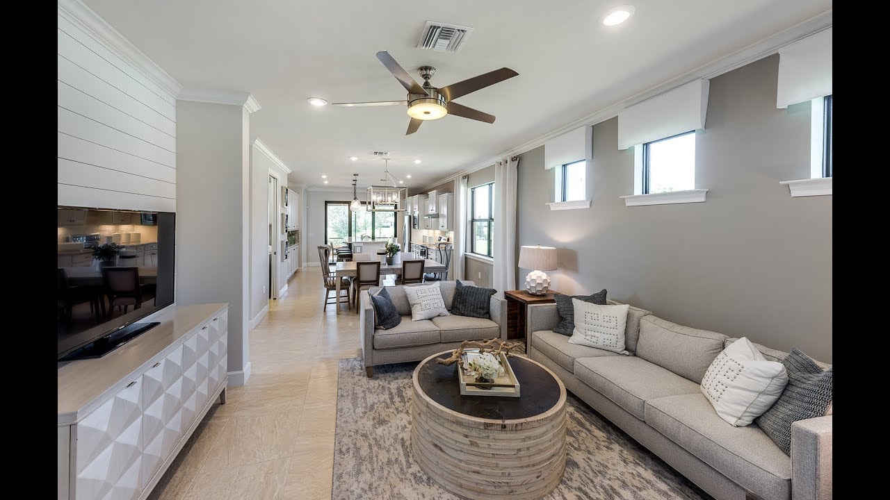 New Homes by DiVosta Homes - Crestview Floor Plan - YouTube