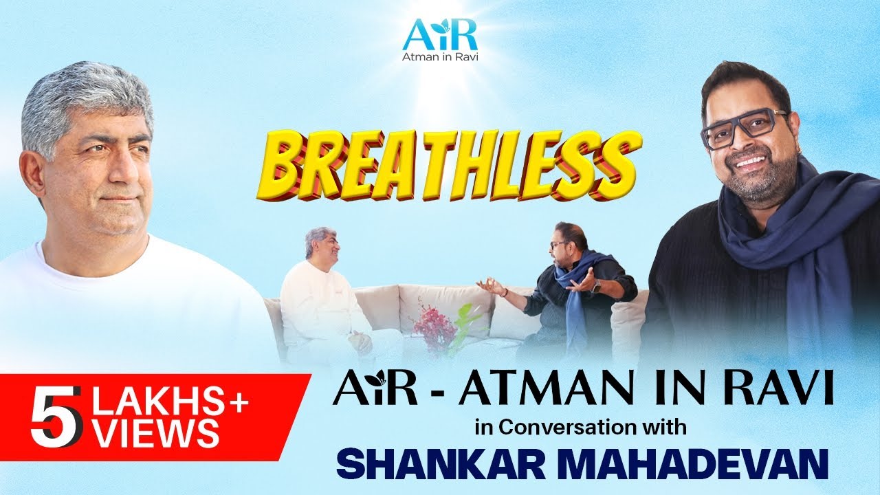 Breathless Shankar Mahadevan in conversation with AiR #shankarmahadevan ...